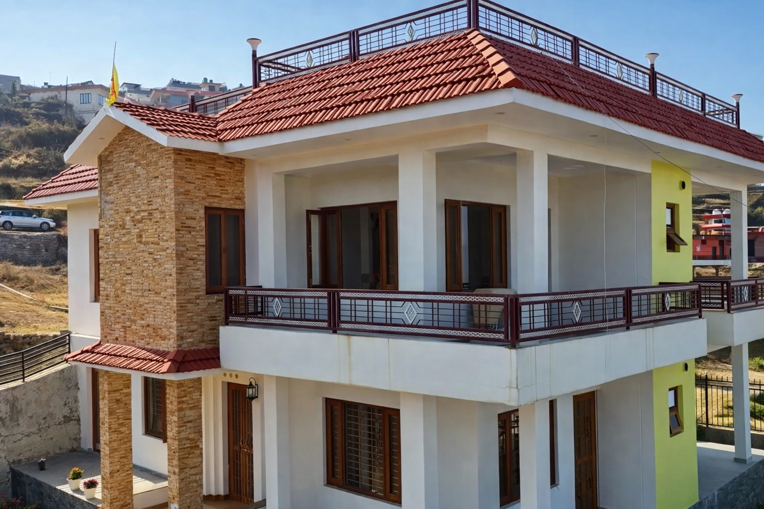 The Kafal Courtyard | Best Premium Homestay in Almora, Uttarakhand